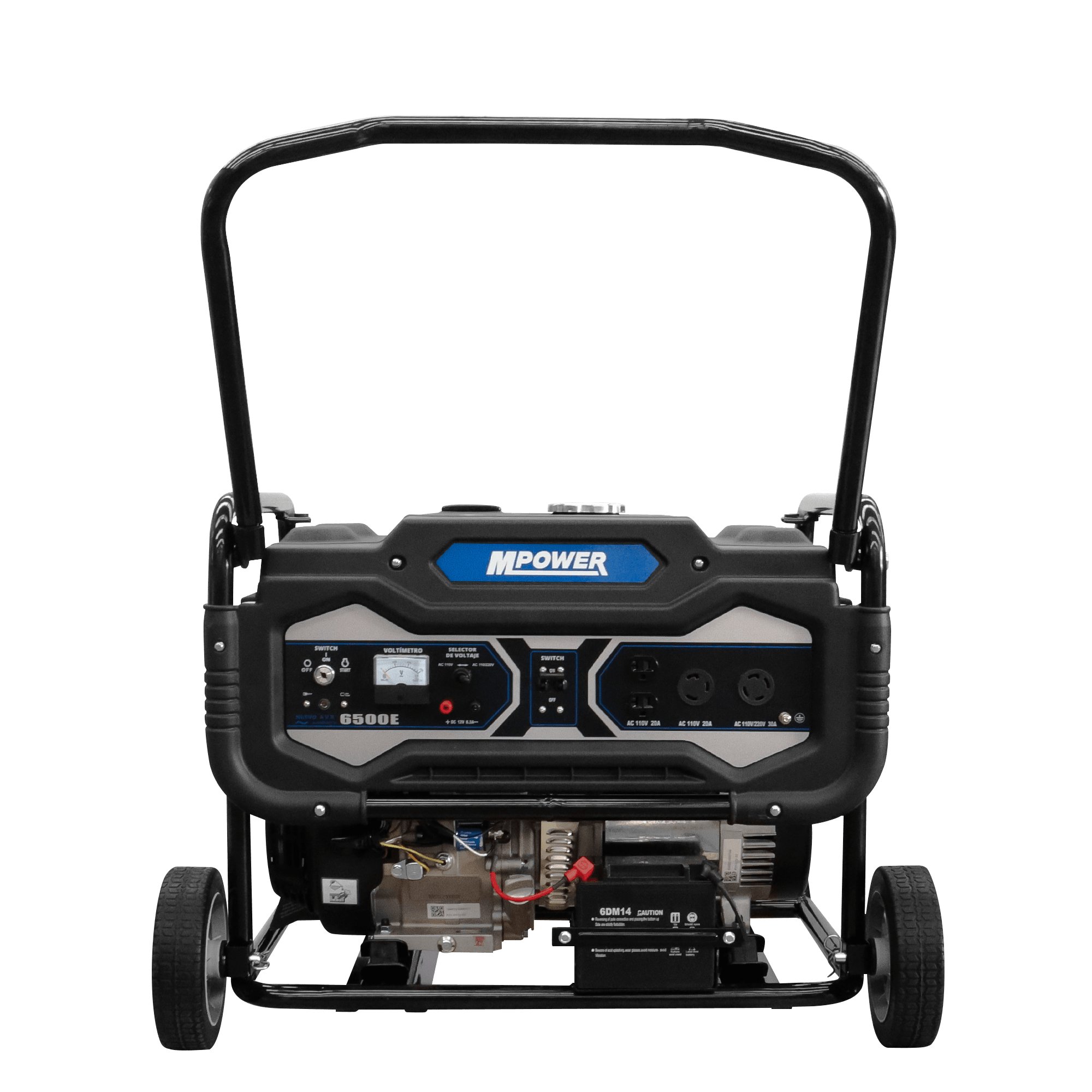 GENERADOR MPOWER 6500WATTS CON PANEL X15